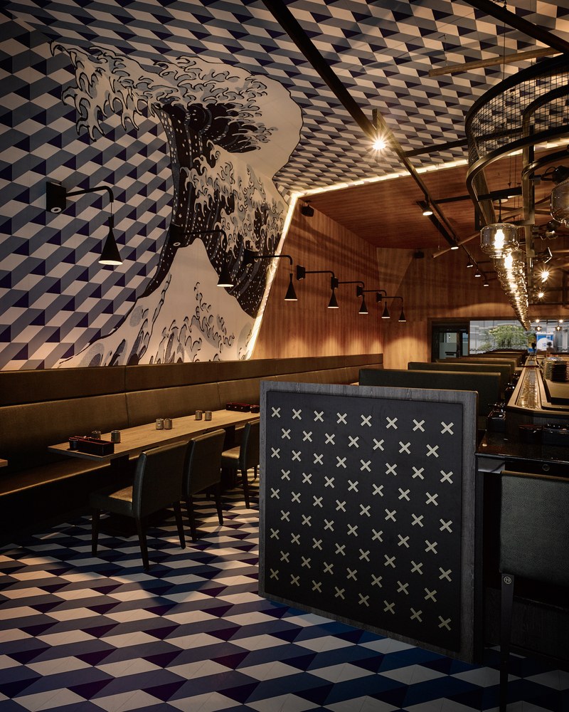 Hisushi - Thiết kế nội thất nhà hàng phong cách Nhật Bản độc và lạ