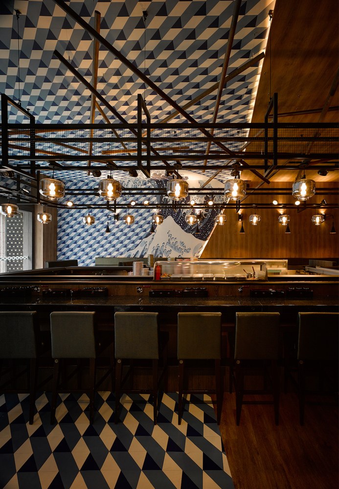 Hisushi - Thiết kế nội thất nhà hàng phong cách Nhật Bản độc và lạ