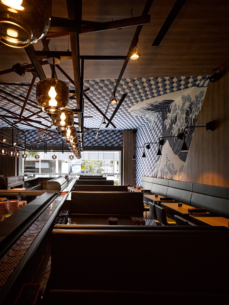 Hisushi - Thiết kế nội thất nhà hàng phong cách Nhật Bản độc và lạ