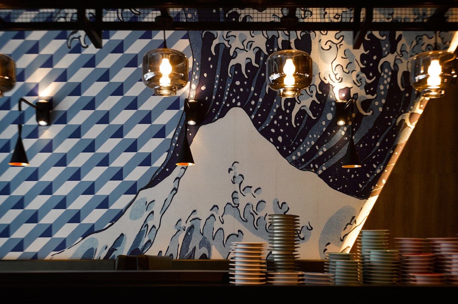 Hisushi - Thiết kế nội thất nhà hàng phong cách Nhật Bản độc và lạ