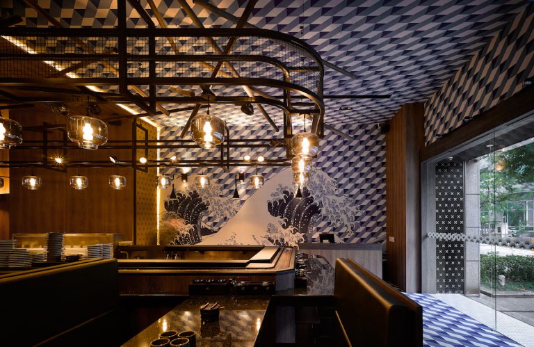 Hisushi - Thiết kế nội thất nhà hàng phong cách Nhật Bản độc và lạ