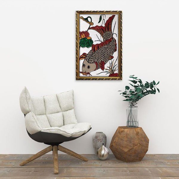 Những mẫu tranh Đông Hồ đẹp nên treo trong nhà - WEDO